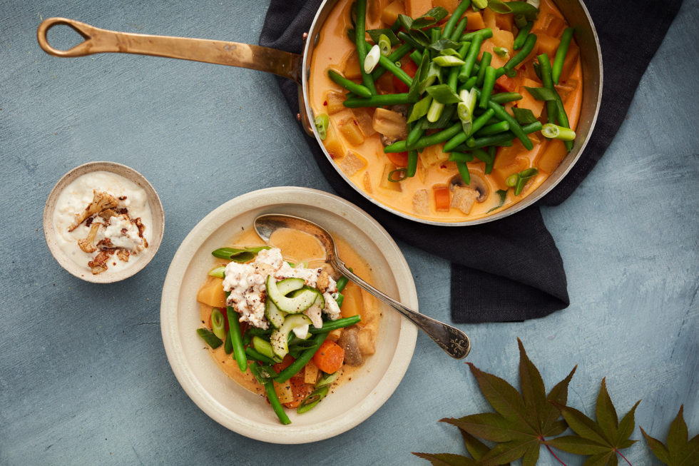 Snabb blomkålsgratäng med frasigt bröd - Salakis